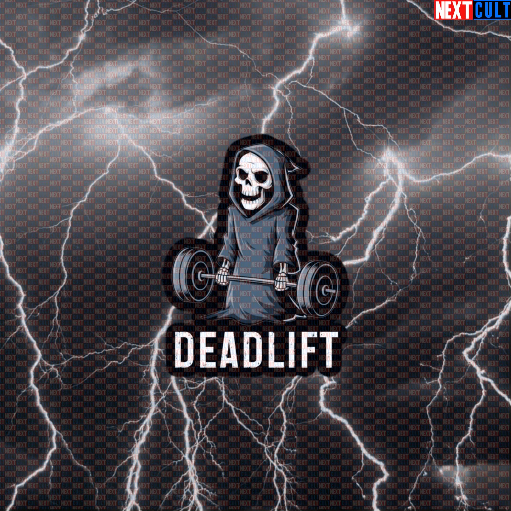 Deadlift Lovers Gym Sticker | Funny Grim Reaper Skeleton Decal for Wat ...